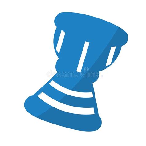 Isolated Silhouette Of A Drum Musical Instrument Icon Vector Stock Vector Illustration Of