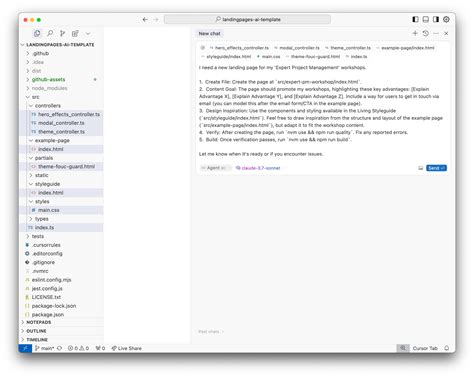 Github Dx Toolinglandingpages Ai Template A Template Project Providing A Modern Living