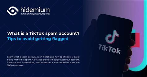 What Is A Tiktok Spam Account Tips To Avoid Getting Flagged
