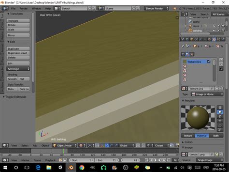 Texturing Model Still Appearing Pink After Applying Image Blender Stack Exchange