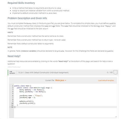 Solved Module Is Object Oriented Programming Part 1 There Are 2 Files In Course Hero