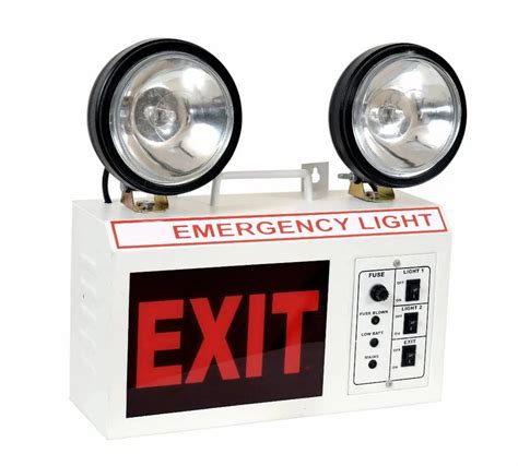 White Emergency Exit Light 40 Cm At ₹ 3800piece In Vasai Virar Id