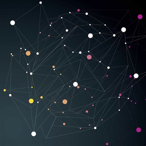 Premium Vector 3d Mesh Contemporary Technology Abstract Object Lattice Futuristic Form With