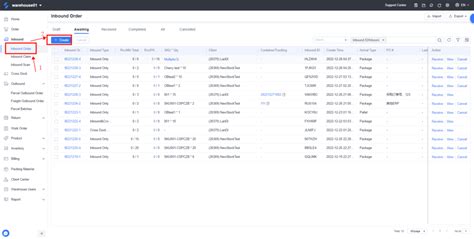 How Does Wms Create An Inbound Order Shipout Support Center