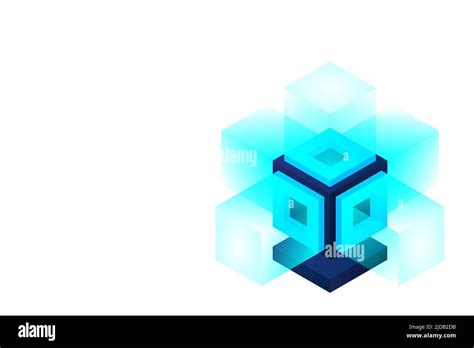 Server Digital Space Data Storage Data Center Big Date Conceptual Illustration Data Flow