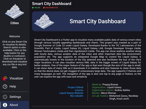 GitHub Prayag X Smart City Dashboard GSOC 23 Project Android App To Visualize Many