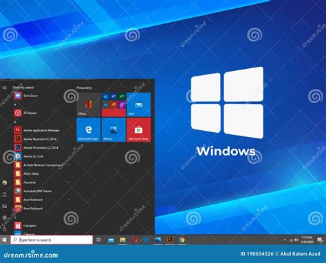Windows 10 Windows Operating System Editorial Photo Illustration Of Professional Operating