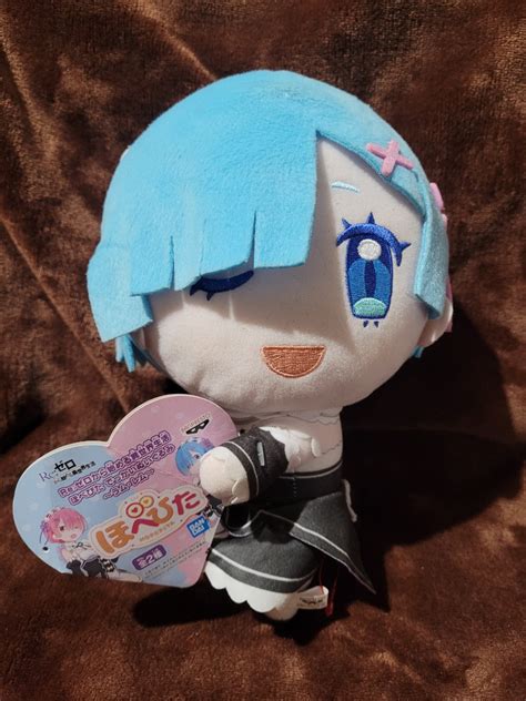 Re Zero Rem Plush Hobbies And Toys Toys And Games On Carousell