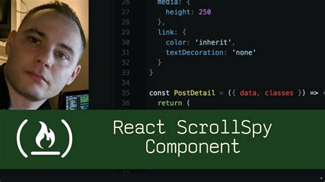 React Scrollspy Component P5d59 Live Coding With Jesse Youtube