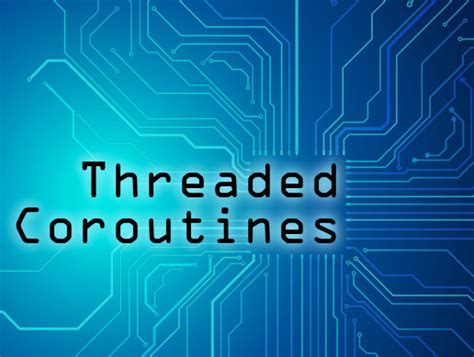 threaded coroutines tools unity asset store