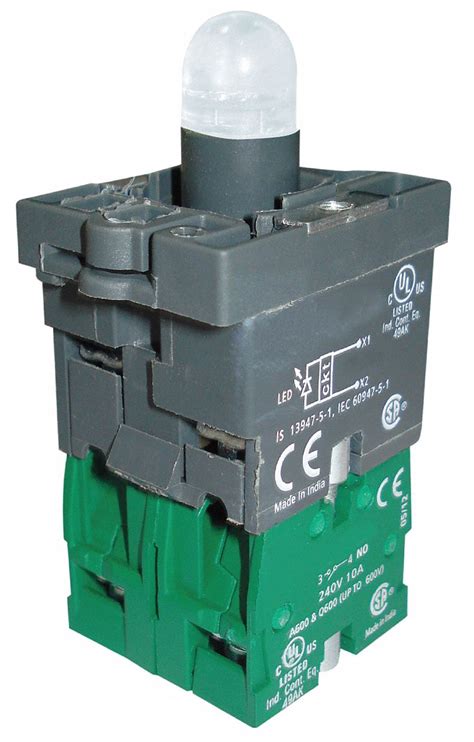 Dayton Lamp Module And Contact Block 22mm 2no 30g194 30g194 Grainger