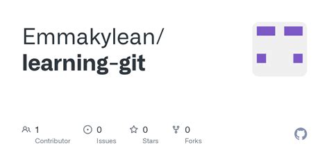 Github Emmakyleanlearning Git