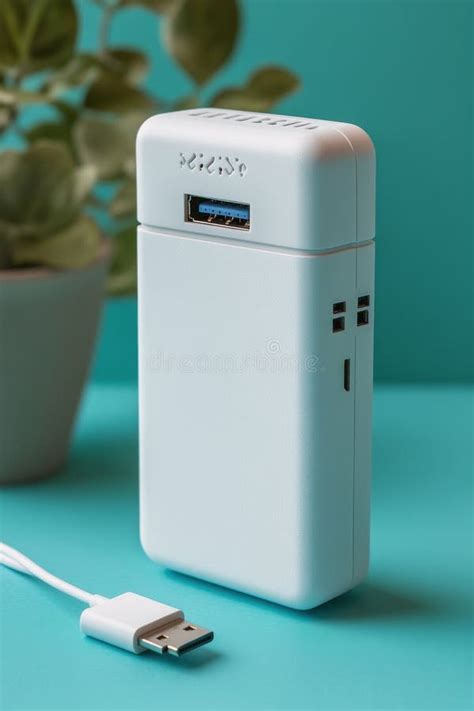 High Tech Server Rack With Illuminated Components Against A Blue Background Stock Image Image