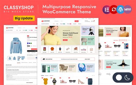 Classyshop Multipurpose Elementor Woocommerce Responsive Theme