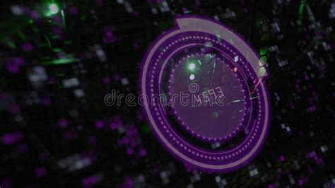 Animation Of Numbers Scope And Data Processing Stock Footage Video Of Internet Processing