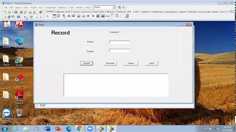 Vídeo Explicando Programa De Array De Record En Delphi Youtube