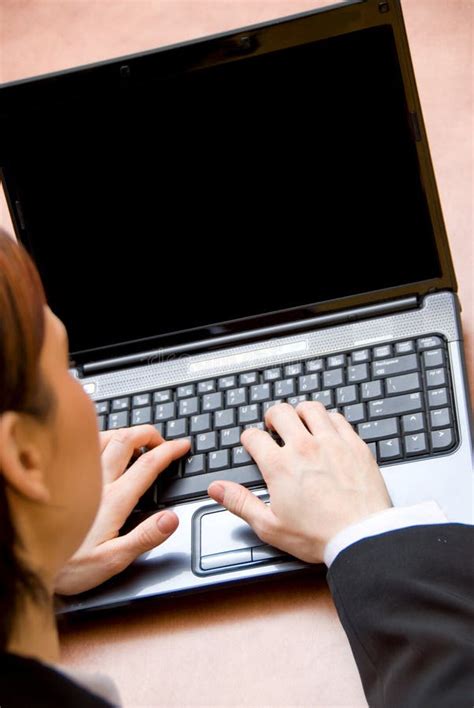 Laptop Time Stock Image Image Of Laptop Wireless Notes