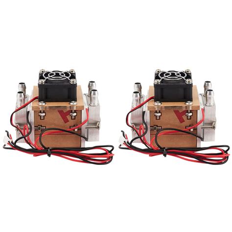 2pcs Diy 120w Tec Peltier Semiconductor Refrigerator Water Cooling Air