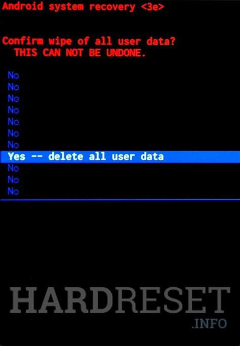 Hard Reset INFINIX S5