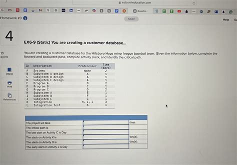 Solved Ex6 9 Static ﻿you Are Creating A Customer