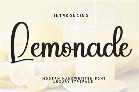 Lemonade Font