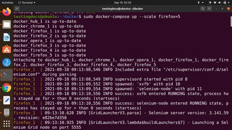 Scalable Selenium Grid With Docker Compose