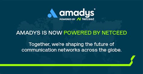 Amadys Is Now Powered By Netceed Anedis Management Gmbh