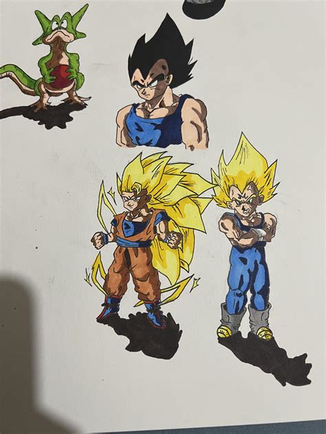 How To Draw Dbz Characters