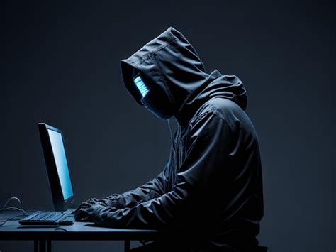 Premium Ai Image Cyber Security Hacker