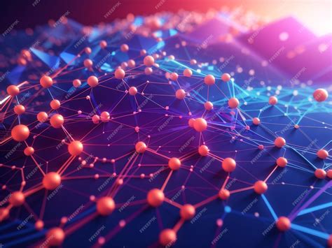 Premium Ai Image Connected World Technology Network Background With Global Concept