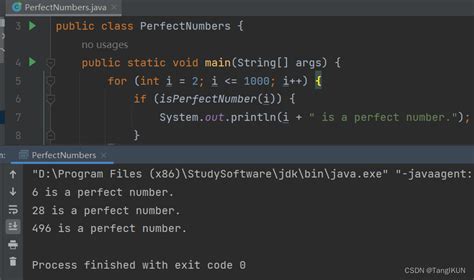 【c语言和java】求“完数” 完数c语言程序编写 csdn博客