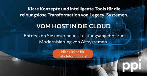ppi ag consulting banken on linkedin migration komplexer softwaresysteme