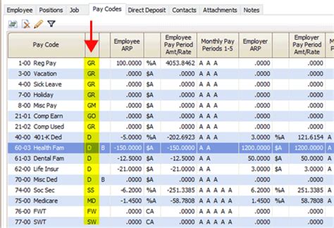 How Do I Set Up Different Deduction Amounts On Pay Codes At The Employee Level