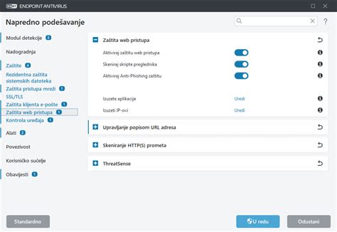 Zaštita Web Pristupa Eset Endpoint Antivirus Eset Ova Mrežna Pomoć