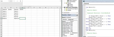 Excel Coding The Enter Key Stack Overflow