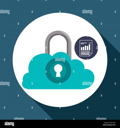 Data Security Design Protect Icon Data Center Illustration Vector Stock Vector Image And Art