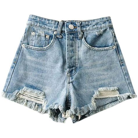 Wuukong Shorts De Mezclilla De Verano Para Mujer Con Cintura Alta