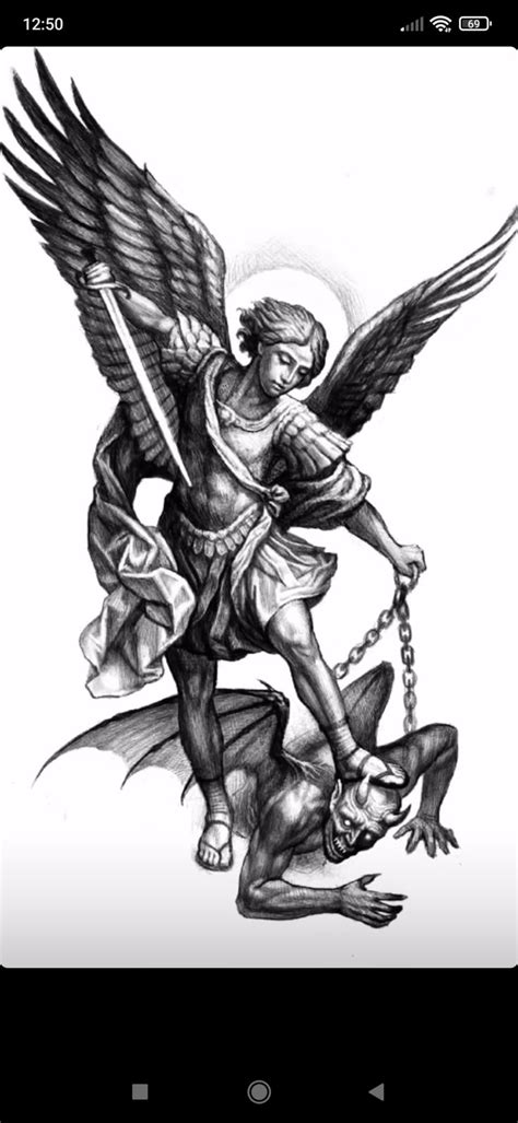 Pin On Tattoo Ideas Archangel Tattoo St Michael Tattoo Archangel