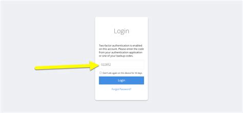 How To Login Using Two Factor Authentication Siteswan Support