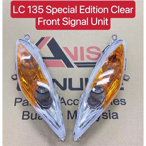 YAMAHA LC LC V FIRST MODEL VIETNAM STYLE FRONT SIGNAL UNIT SET SPECIAL EDTION VISS CLEAR