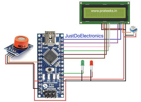 arduino based alcohol detector