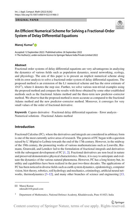 an efficient numerical scheme for solving a fractional order system of