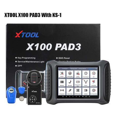 Xtool X100 Pad3 Auto Key Programmer Odometer Correction Tool With Kc100