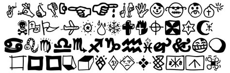 Wingding Review Font By Woodcutter FontRiver