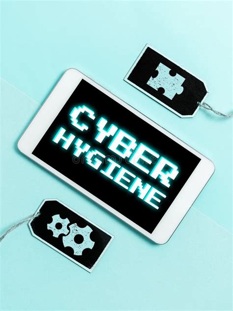 Writing Displaying Text Cyber Hygiene Word For Steps That Computer
