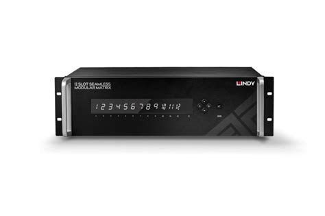 Lindy Releases 12 Slot Modular Matrix