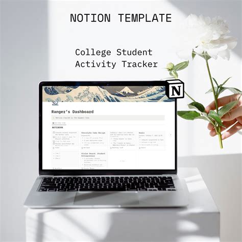 College Babe Activity Tracker Notion Template Ranger