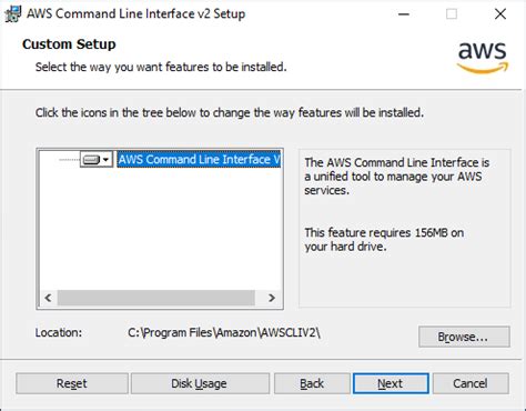 Install AWS Cli V2 Windows SNOWDBA