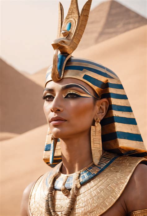 Download Ai Generated Pharaoh Egyptian Woman Royalty Free Stock