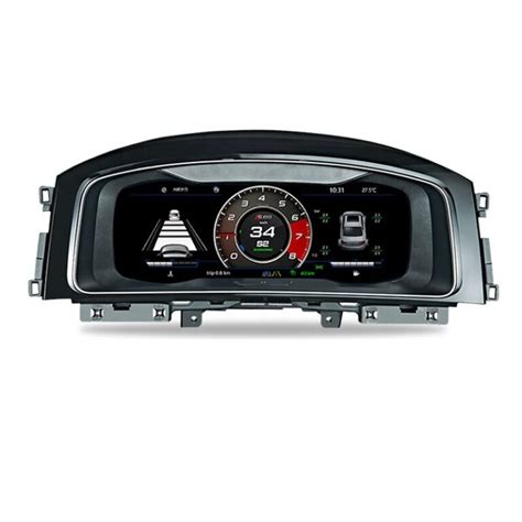 LCD Digital Dashboard Panel Virtual Instrument Cluster CockPit Speedometer For Volkswagen
